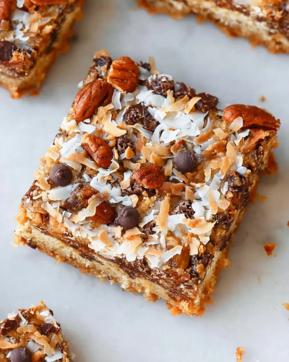 The Best Chewy Magic Bars Recipe (Seven Layer Bars)